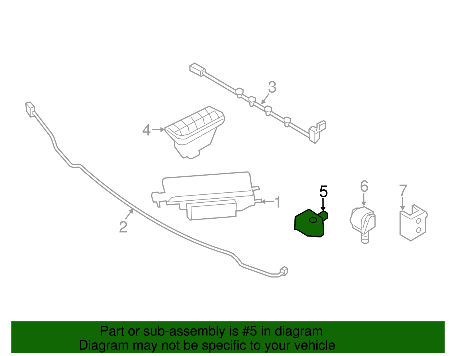 65779196043 - 2014-2019 BMW Ft Impact Sensor (65-77-9-196-043) | BMW of ...