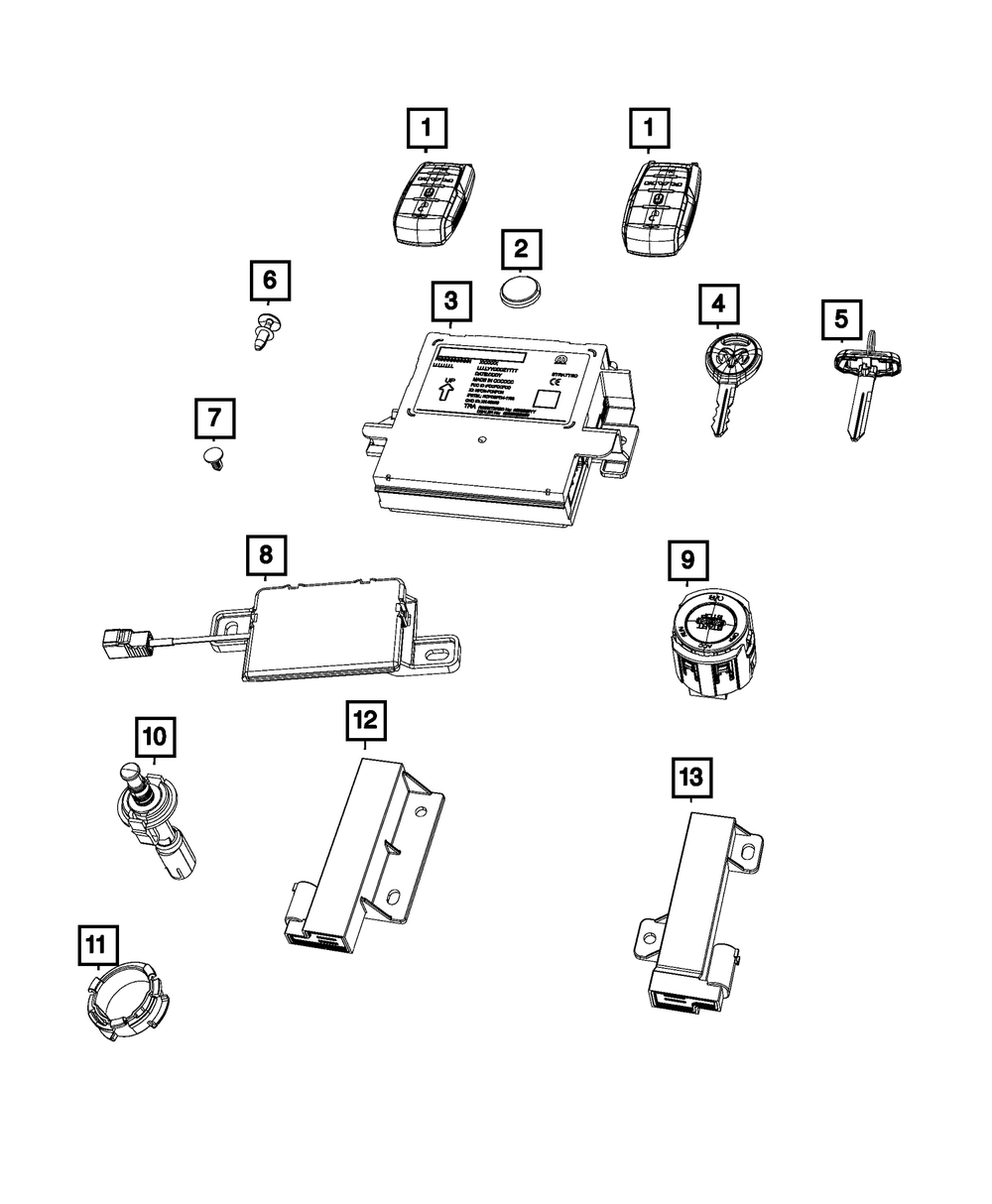 Wireless Control Module Chrysler