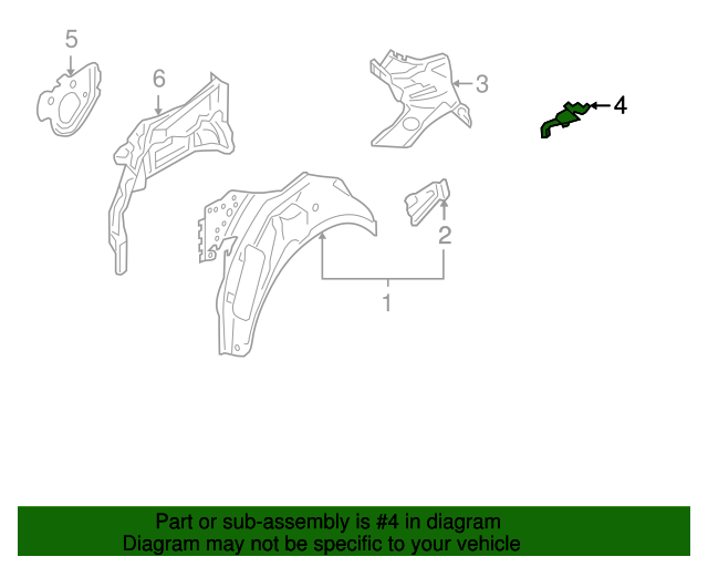 8F0-813-452-A - Retainer Plate 2010-2017 Audi | Audi OEM Parts