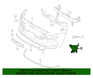 86542-F6500 - Duct 2020 Kia Cadenza | Kia.Parts Store