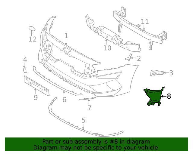86542-F6500 - Duct 2020 Kia Cadenza | Kia.Parts Store