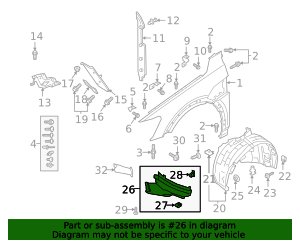 2019-2023 Audi Spoiler 4KE-853-887-D | OEM Parts Online