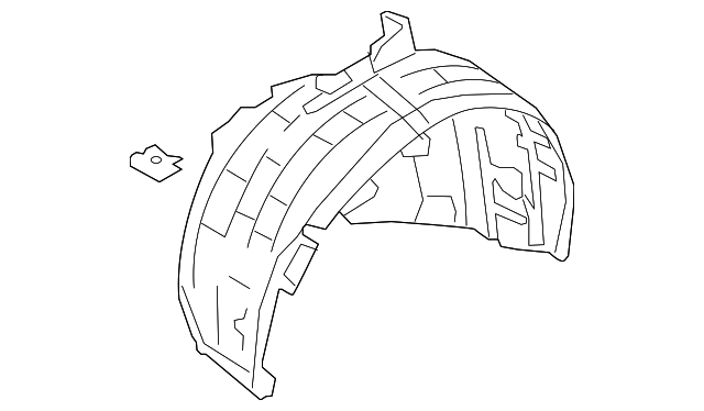 2019-2025 Audi Fender Liner 4KE-821-172-C | Audi USA Parts