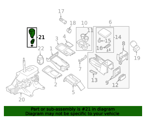 34910-4BA0A - Shift Knob 2020-2021 Nissan Frontier | Nissan Parts ...