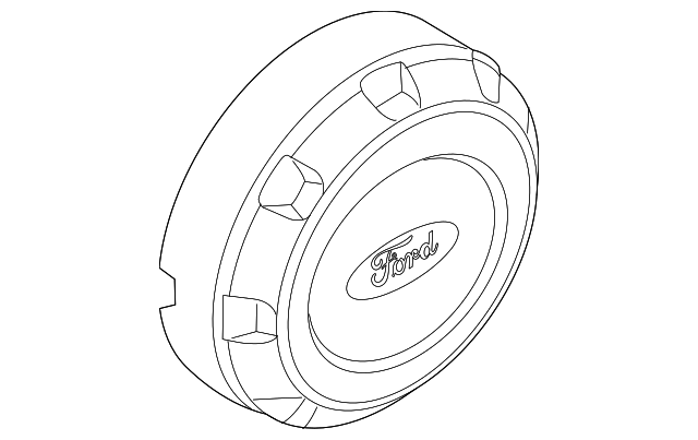 2004-2016 Ford Wheel Cap 5c3z1130cb | Retail Performance Auto Parts