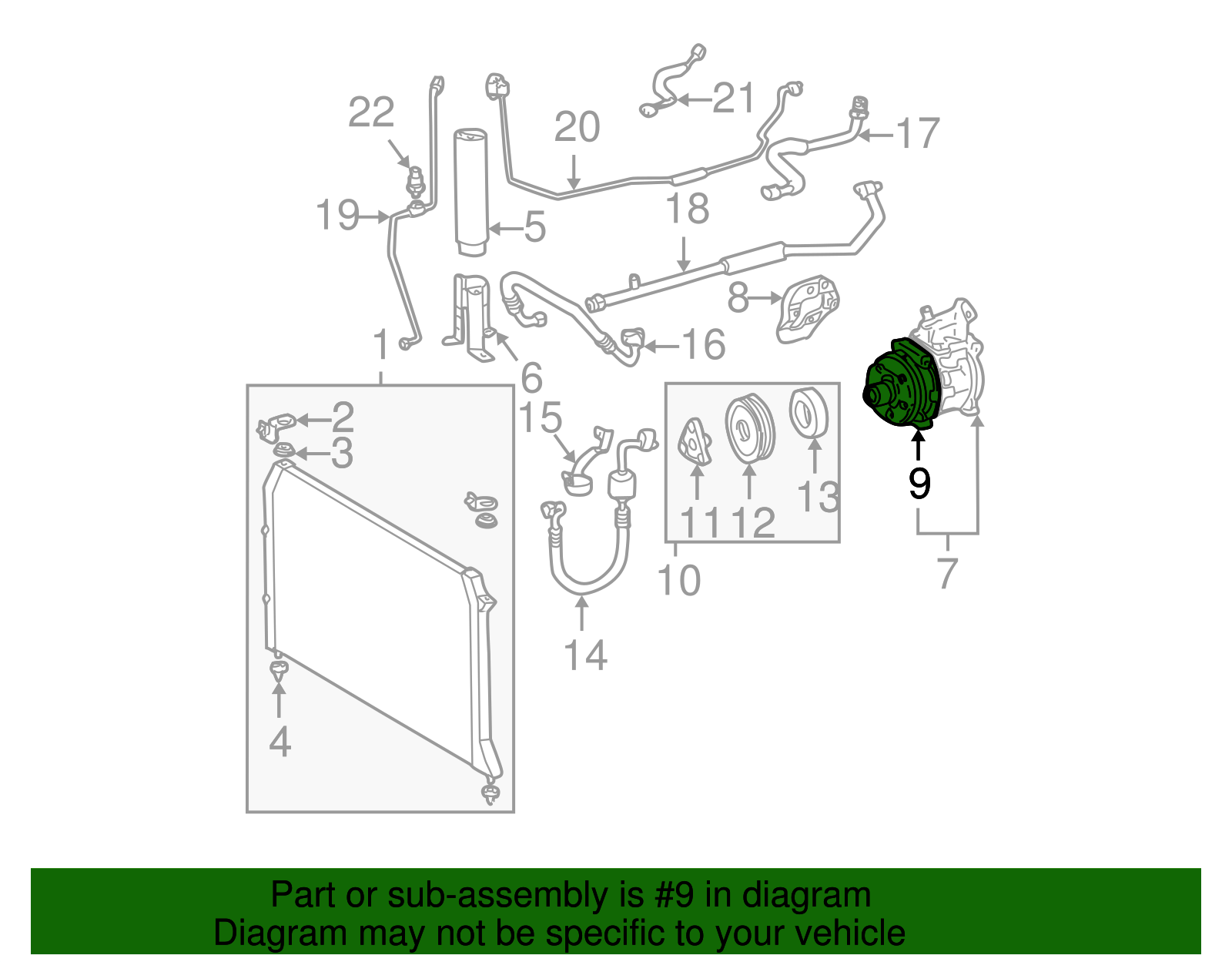 Genuine Toyota Suction Valve part# 88371-33040 for 1994-2003 Toyota ...