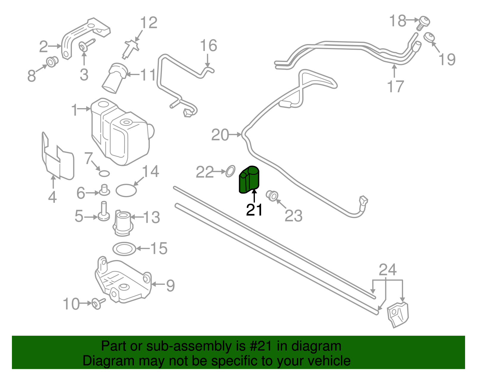 CN-6065 - Motorcraft™ Diesel Exhaust Fluid (Def) Injector 2017-2022 ...