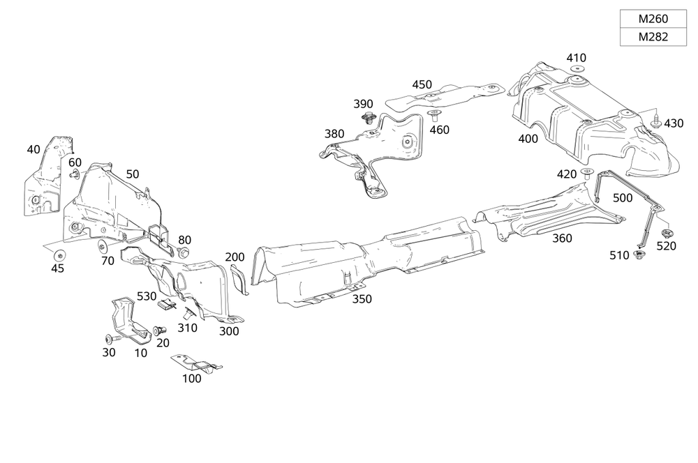177-680-62-07 - Heat Shield 1954-2025 Mercedes-Benz | Mercedes-Benz USA ...