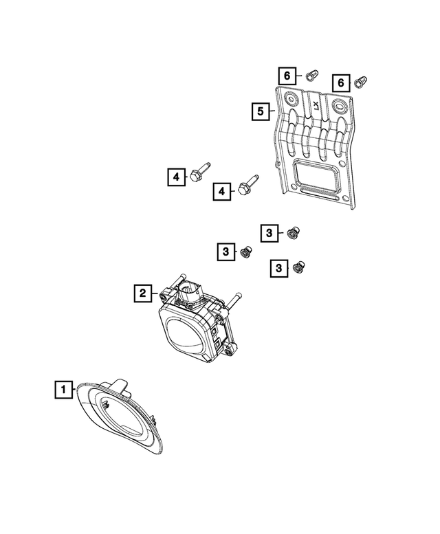 2014-2018 Mopar Adaptive Cruise Control Clip 68186344AA | Mopar eStore