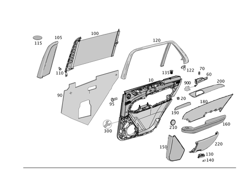 Door Trim for 2017 Mercedes-Benz GLE 350 | Mercedes-Benz USA Parts