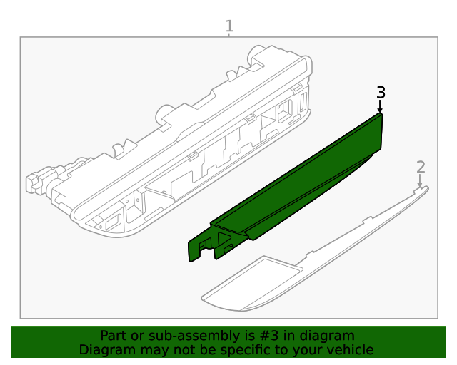 923B8-T6000-SSS - Garnish Side Repeater Lower Right-hand 2021-2024 ...