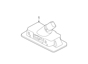 2011-2019 Hyundai License Lamp 92501-1M400 | OEPartsQuick
