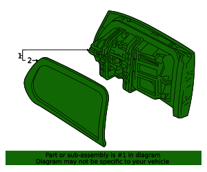 2021-2022 Mercedes-Benz Tail Lamp Assembly 253-906-32-03 | MB OEM Parts
