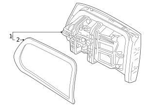 253-906-05-02 - Tail Light Assembly 2020 Mercedes-Benz ...