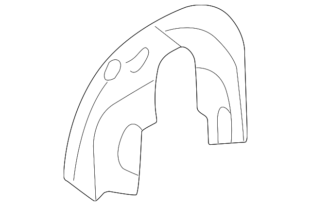 2022-2024 Volkswagen Taos Fender Liner 2GJ-805-912-E | OEM Parts Online