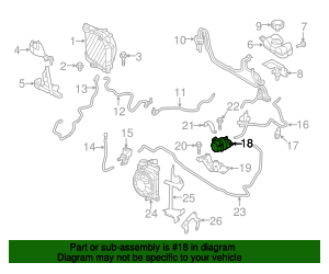 2016-2019 Volvo Battery Coolant Pump 31338384 | AutoNationParts.com