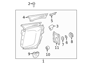 92101-S9550 - Headlamp Assembly 2023 Kia Telluride | Kia.Parts Store