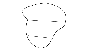 909130089 - Spoiler Clip - 2002-2007 Subaru | Subaru Parts Guys