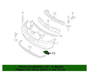 86563-2G000 - Lamp Cover 2006-2007 Kia Optima | Kia.Parts Store
