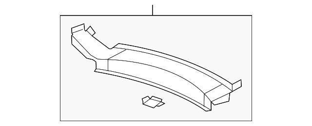 2007-2017 GM Back Body Opening Frame Lower Inner Panel 15261787 ...
