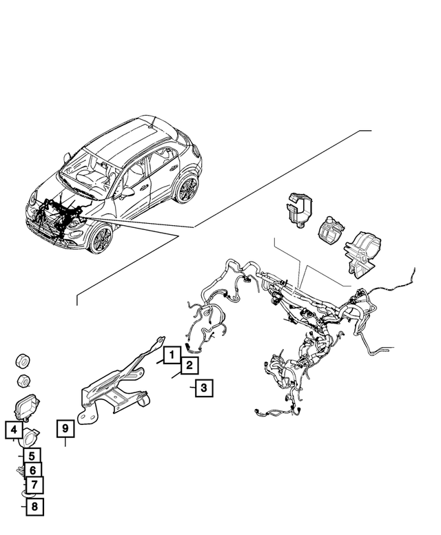 2021 Mopar Bracket 68498935AA | Mopar Estores