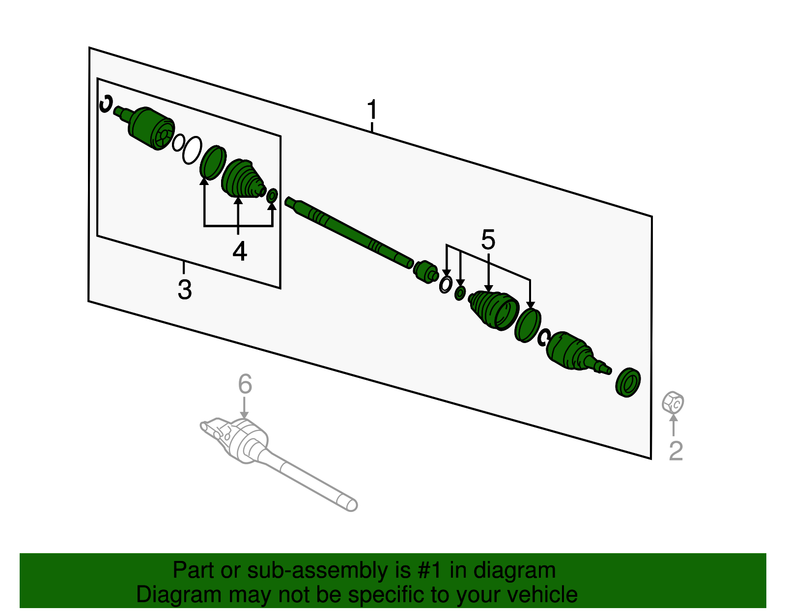2016-2018 Hyundai Tucson Axle Assembly 49501-D3030 | Retail Performance ...