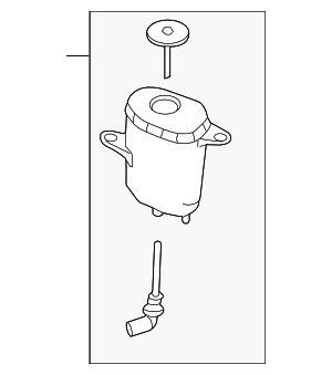 Genuine BMW 32-41-6-782-942 | Power Steering Pump Reservoir | FREE ...