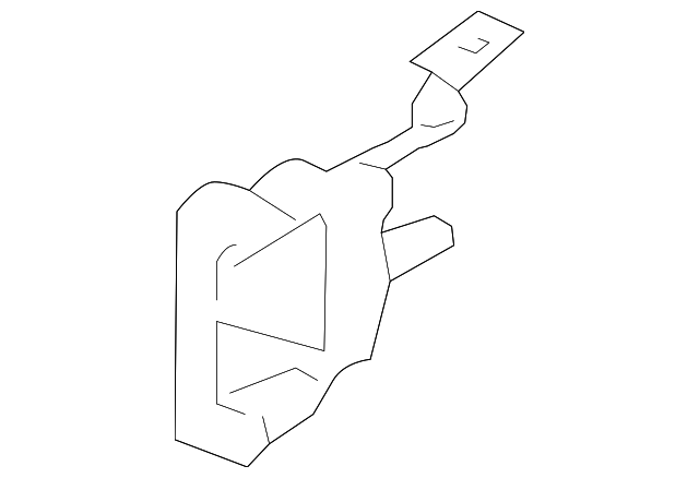 2010-2016 Hyundai Genesis Coupe Latch Retainer 82494-2M000 | QuirkParts