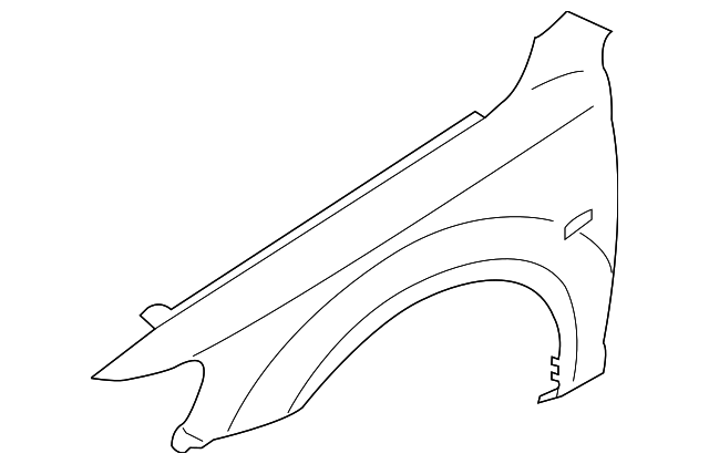 2006-2011 Hyundai Azera Fender 66320-3L100 | QuirkParts