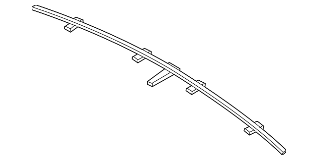 Tailgate Panel Chromed 971-827-044-D-041 | Gaudin Porsche Parts
