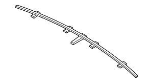 Tailgate Panel Chromed 971-827-044-D-041 | Gaudin Porsche Parts