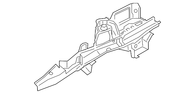 Genuine BMW 41-00-9-879-544 | Rear Rail Assembly | FREE Shipping on ...