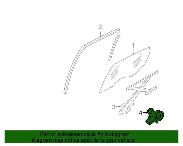 82731-1BA0A - Power Window Motor 2008-2017 Infiniti | AutoNationParts.com