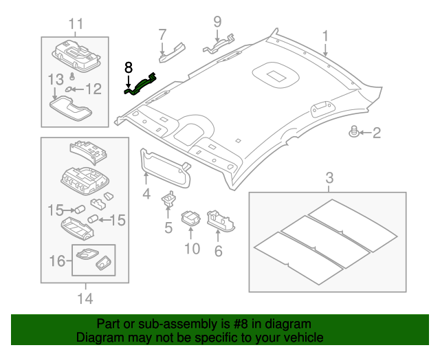 85331-2T000 - Reinforced Bracket 2011-2013 Kia Optima | Kia.Parts Store