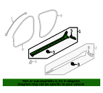 2017-2020 Jaguar XE Rocker Molding T4N18959LML | JaguarParts.com