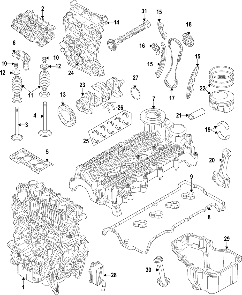 68440312AA - Connecting Rod Bearing - 2019 2020 Jeep Renegade | Mopar ...