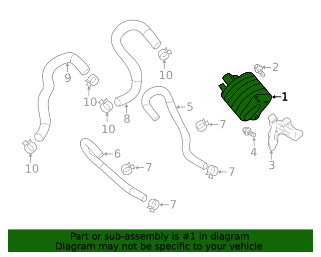 31237AA100 - Cooler - 2014-2023 Subaru | Subaru Parts Exchange