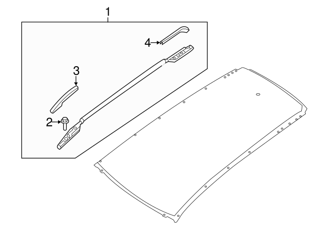 2014-2020 Nissan Rogue Rear Cap - Passenger Side (RH) 73872-4BA1A ...