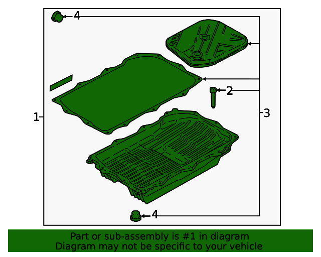 24119503407 - 2015-2020 BMW Kit Oil Pan Fluid Filter Au 241020 (24-11-9 ...