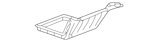 2022 Chevrolet Black Front Floor Console Front Compartment Liner ...