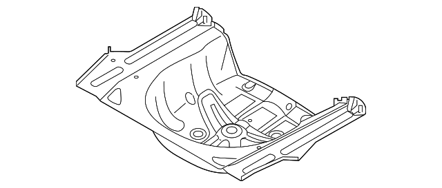 2016-2020 Kia Optima Spare Tire Panel 65513-D4000 | TascaParts.com