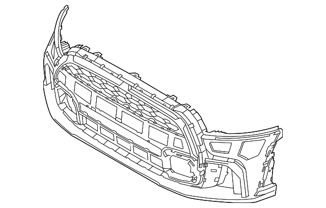 2022 Mini Cooper Bumper 51-11-5-A3C-8A8 | Mini Parts Direct