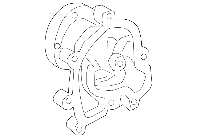 2009-2022 Hyundai Water Pump 25100-3F300 | OEM Parts Online