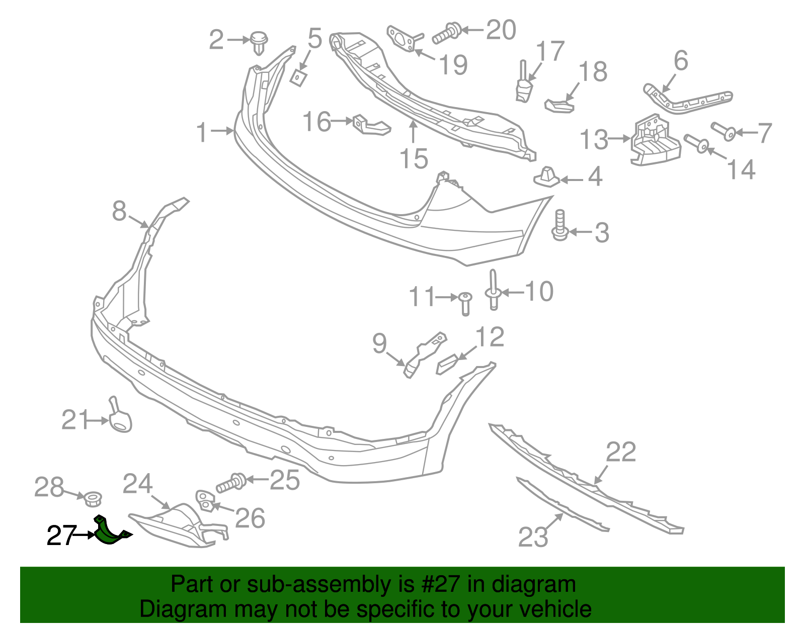 2013-2016 Hyundai Santa Fe Exhaust Shield 86672-B8000 | Retail ...