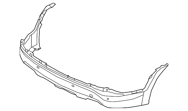 2013-2016 Hyundai Santa Fe Lower Cover 86650-B8200 | QuirkParts