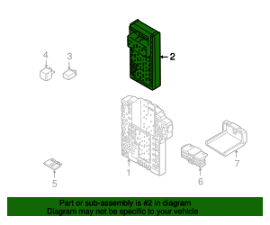 1999-2004 Volvo Fuse Box 30657629 | AutoNationParts.com