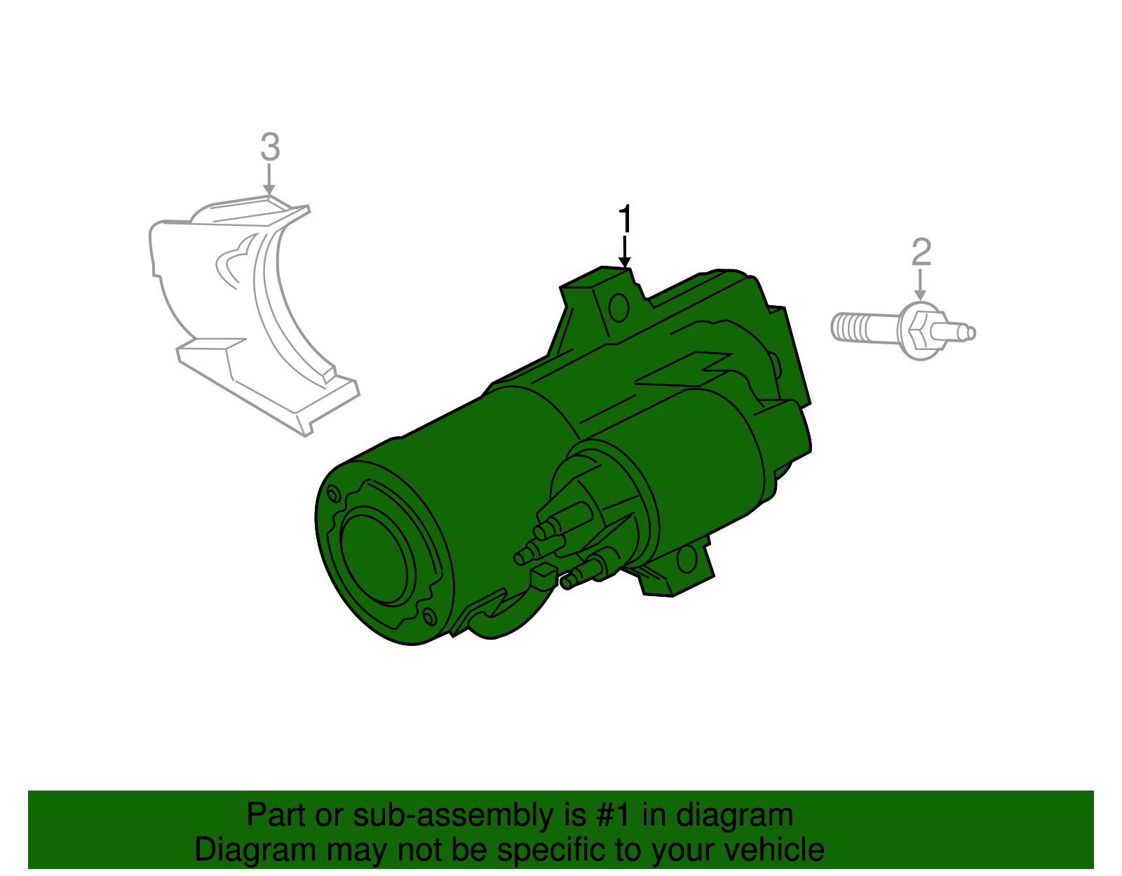 2015-2017 Ford Mustang | Starter | FR3Z-11002-A | Walls' Ford Parts