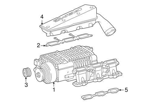 Supercharger & Components for 2005 Chrysler Crossfire | Mopar Parts Canada