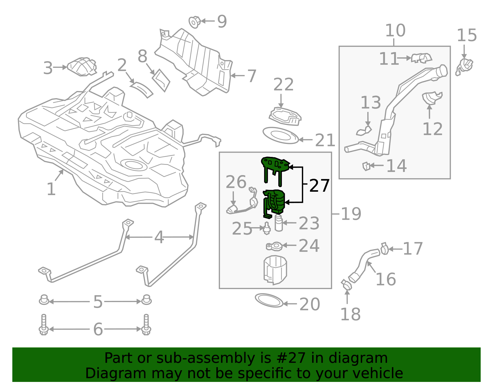 PAF3-13-ZE0 - 2019-2024 Mazda 3 - Fuel Filter | Mazda Part Direct