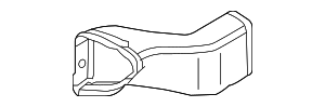 51117896587 - 2008-2010 BMW Air Inlet Duct (51-11-7-896-587) | BMW of ...